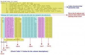 Show ip route – Router Switch Blog