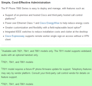 Updated: Cisco IP Phone 7800 Series - Router Switch Blog
