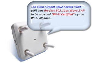 Cisco Aironet 3802 AP to be Crowned “Wi-Fi Certified” – Router Switch Blog
