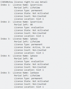 How to Activate/Upgrade C3850 IP Base License to IP Services? - Router ...
