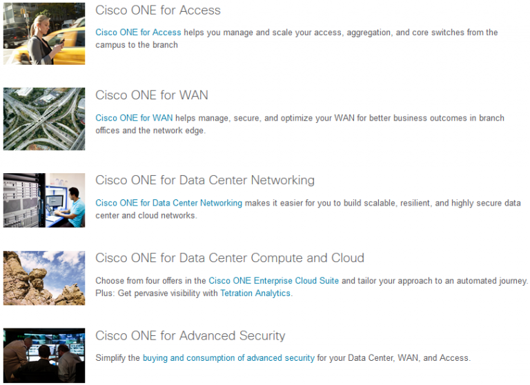 When You Buy Cisco ONE… - Router Switch Blog