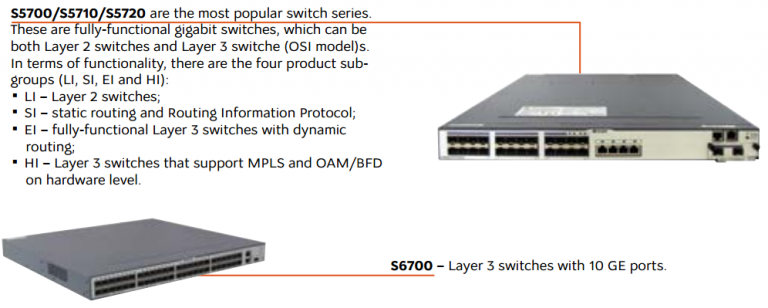 Huawei Fixed Switches Overview - Router Switch Blog