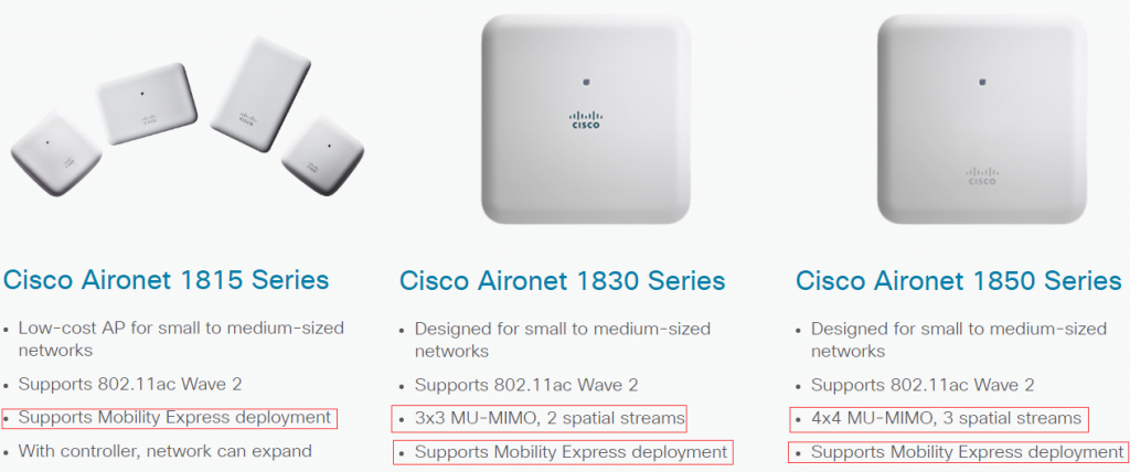 Mobility Express-even better than before - Router Switch Blog