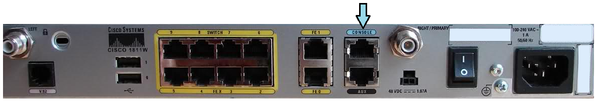 How To Connect Laptop To Router Console Port With Ethernet Rj 45