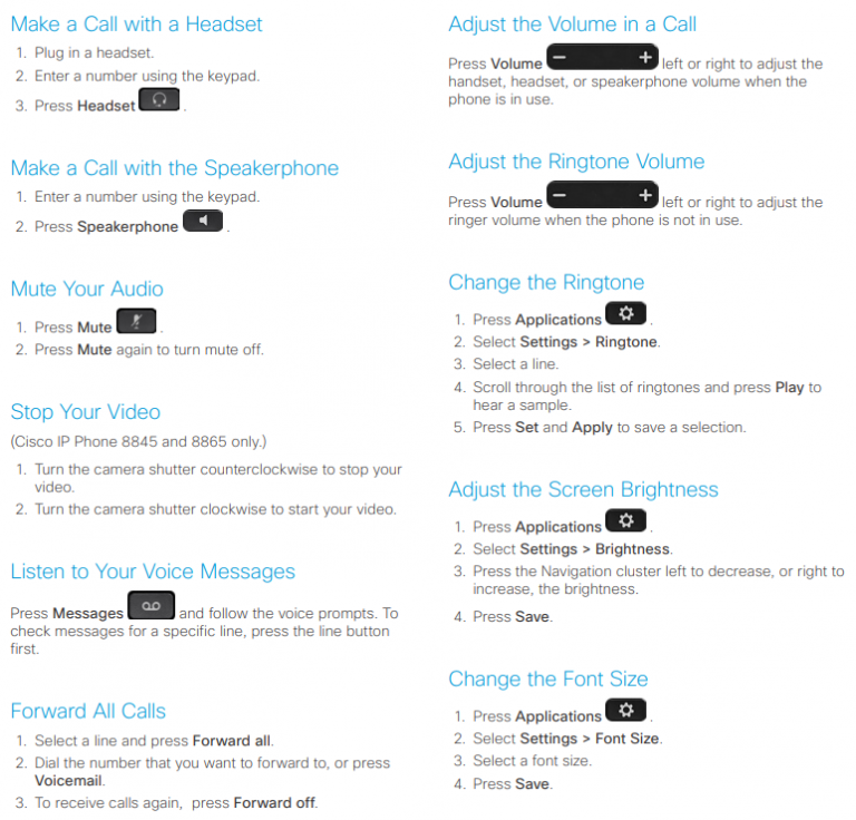 How to Start Your Cisco IP Phone 8800? - Router Switch Blog