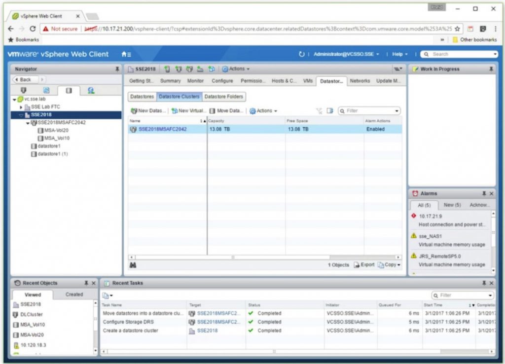 HPE MSA Considerations and Best Practices for vCenter and Recovery ...