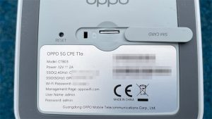 OPPO 5G CPE T1a WiFi Router: 5G Is Enough For The Whole-Home - Router ...
