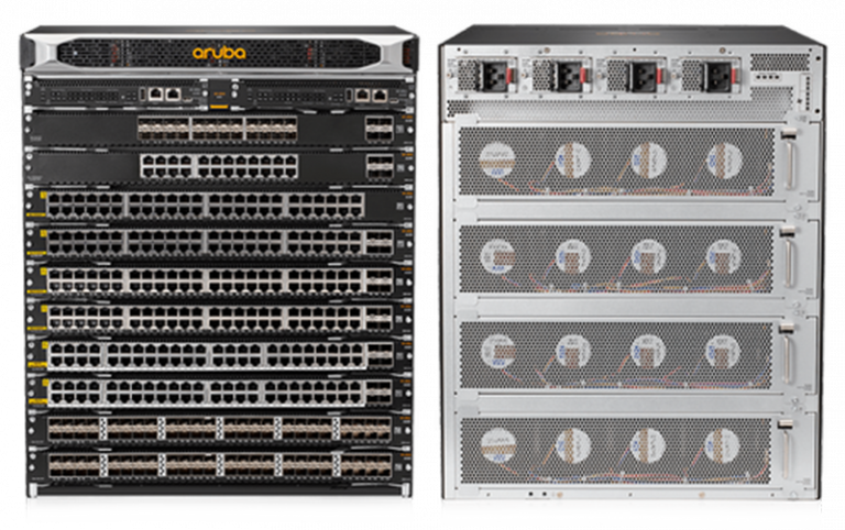 What are the key features of the Aruba 6400 switch? (Compare) - Router ...